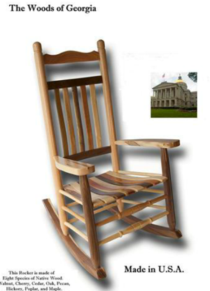 Olde South Casket Company | Commemorative Rocking Chairs